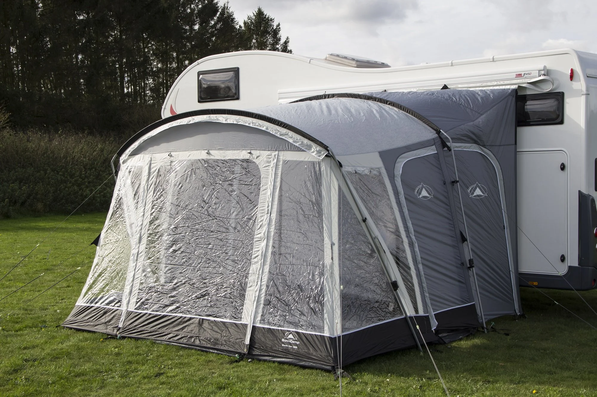 Sunncamp motorhome awning — NZ Camp