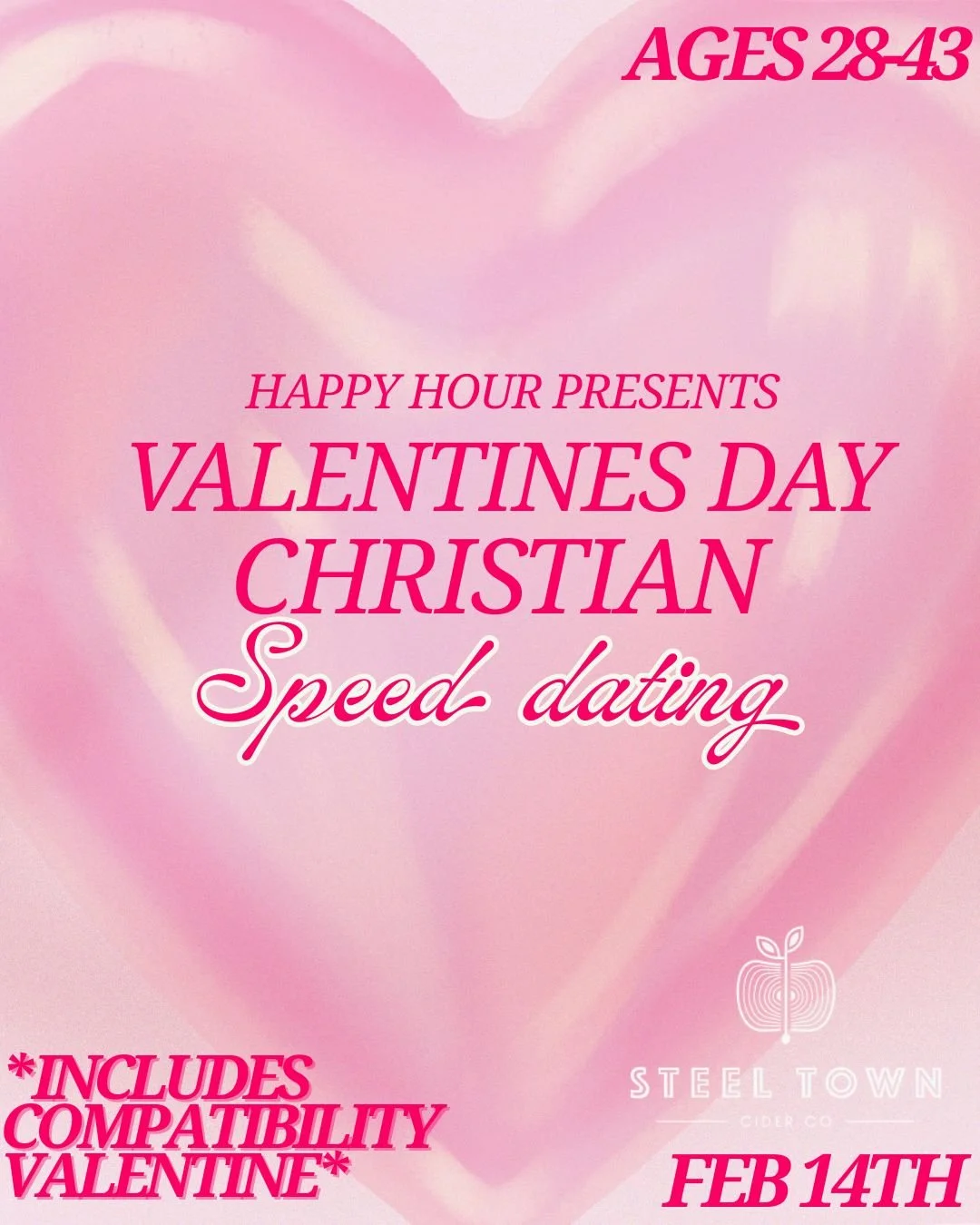 Christian valentines day dating ages 28-43@Steel town cider (hamilton ...