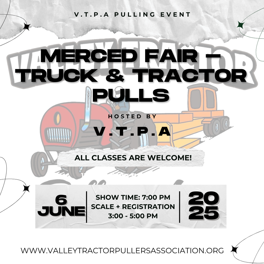 Forms + Registrations — Valley Tractor Pullers Association