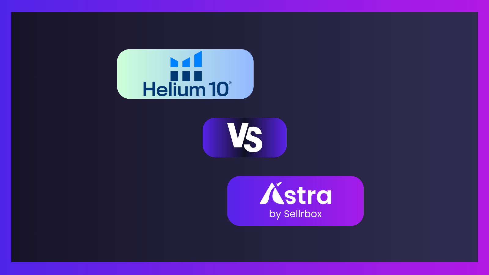 Helium 10 vs. Astra AI: Comprehensive Amazon PPC Management Comparison ...