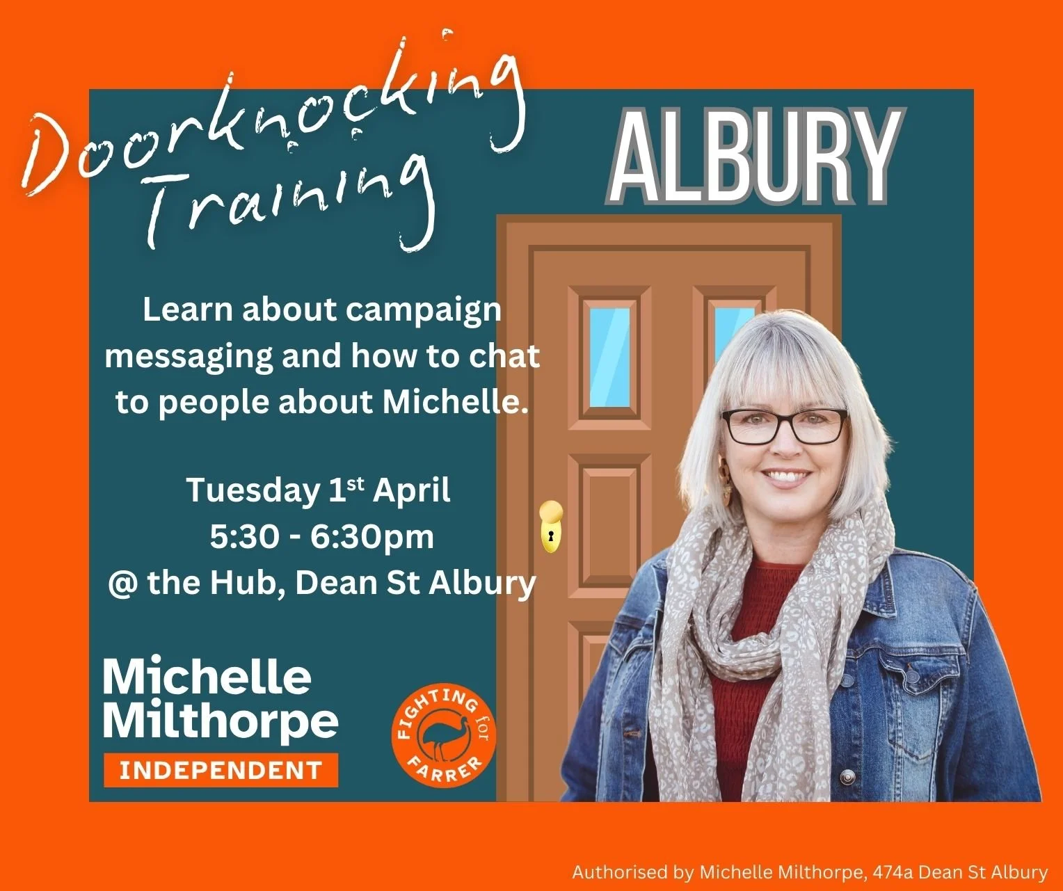 Events RSVP — Michelle Milthorpe