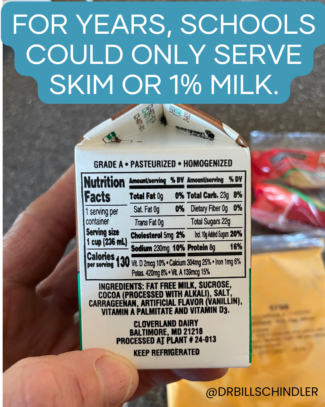 Why Whole Milk Should Return to Schools — Modern Stone Age