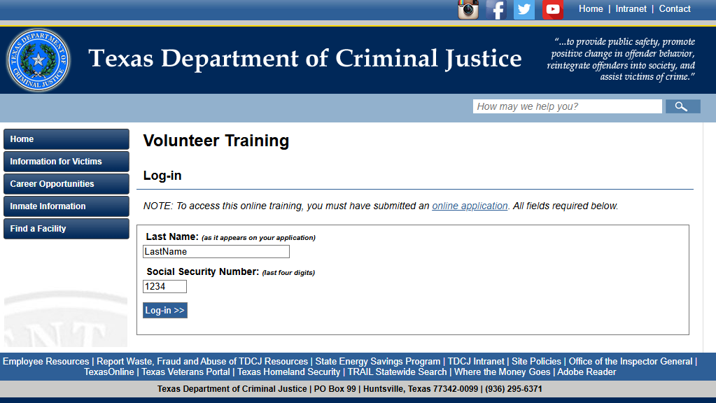 TDCJ Training | Join TDCJ Volunteer Efforts — Kairos Goree