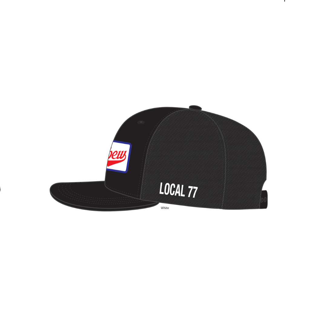 IBEW Grey Union Snapback Hat — IBEW Local 77