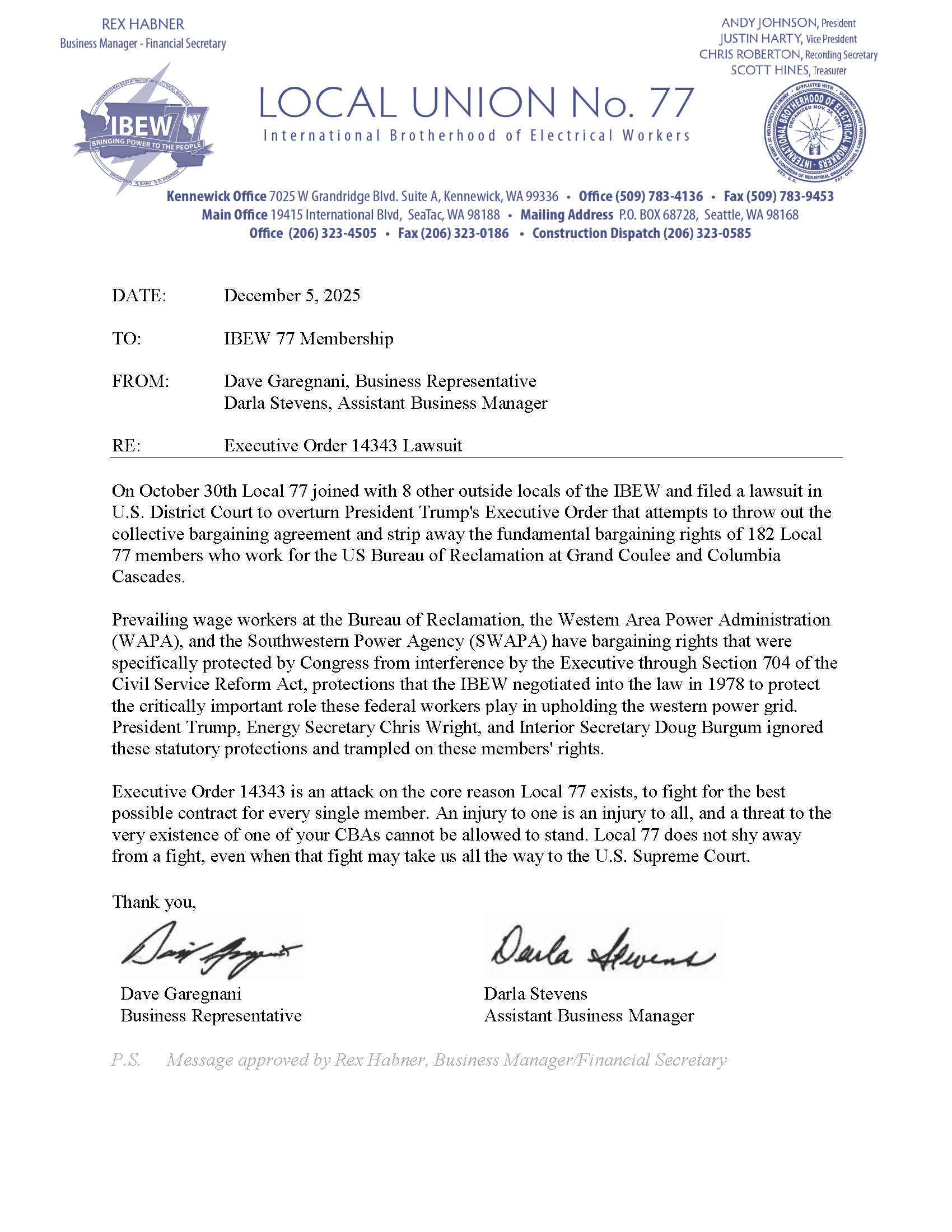 IBEW Local 77