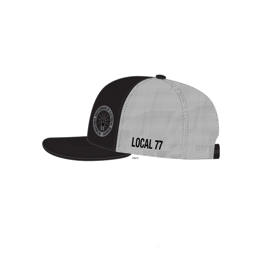 IBEW Cursive Snapback Hat — IBEW Local 77