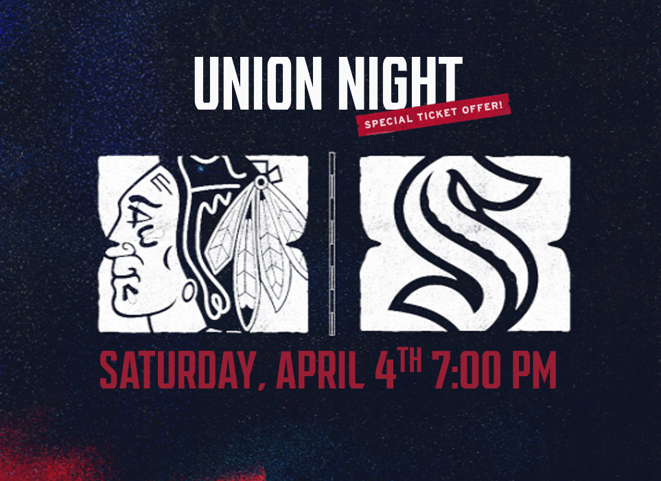 Union Night with the Seattle Kraken — IBEW Local 77