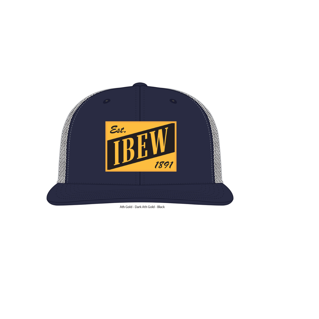 IBEW Color Union Bug Snapback Hat — IBEW Local 77