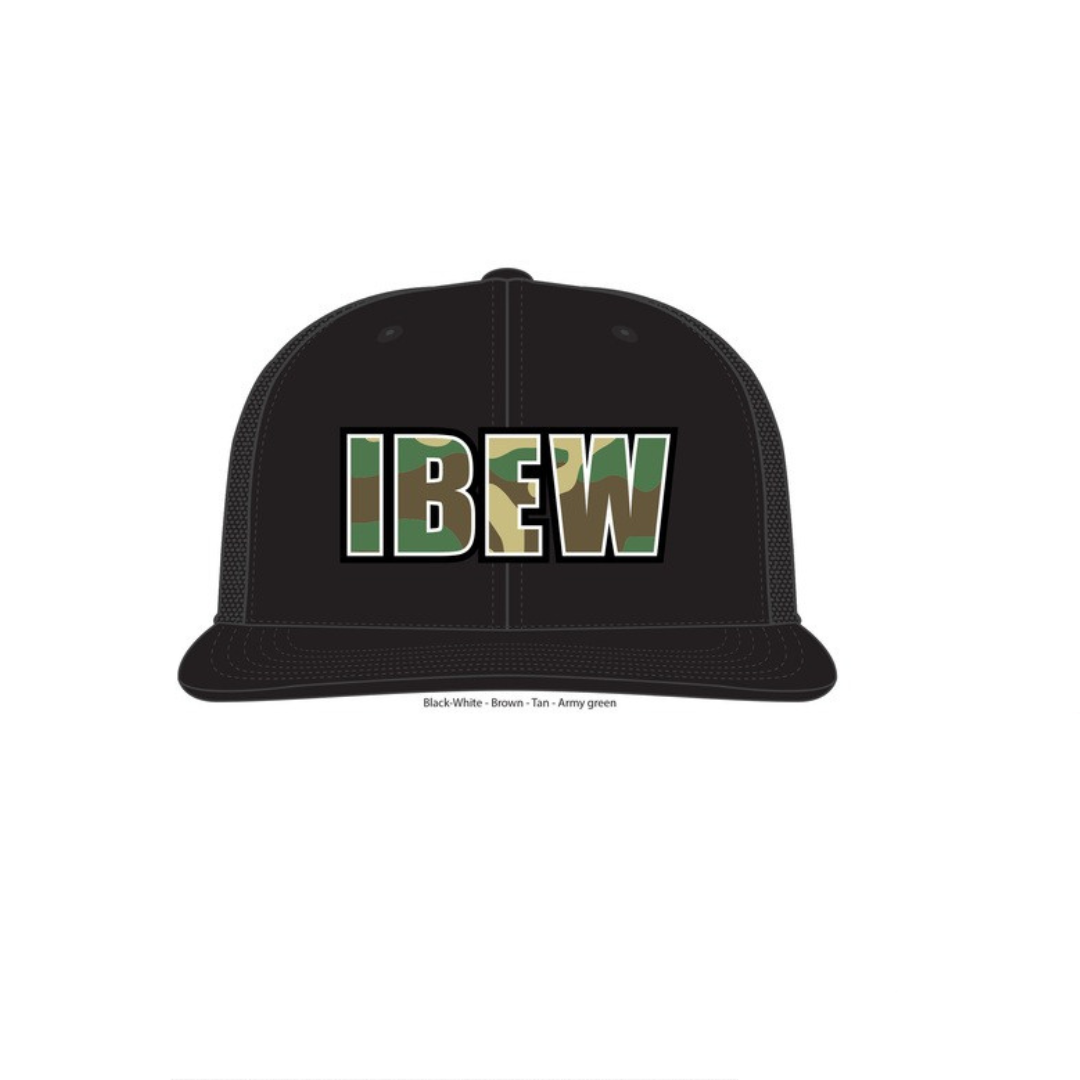IBEW Color Union Bug Snapback Hat — IBEW Local 77