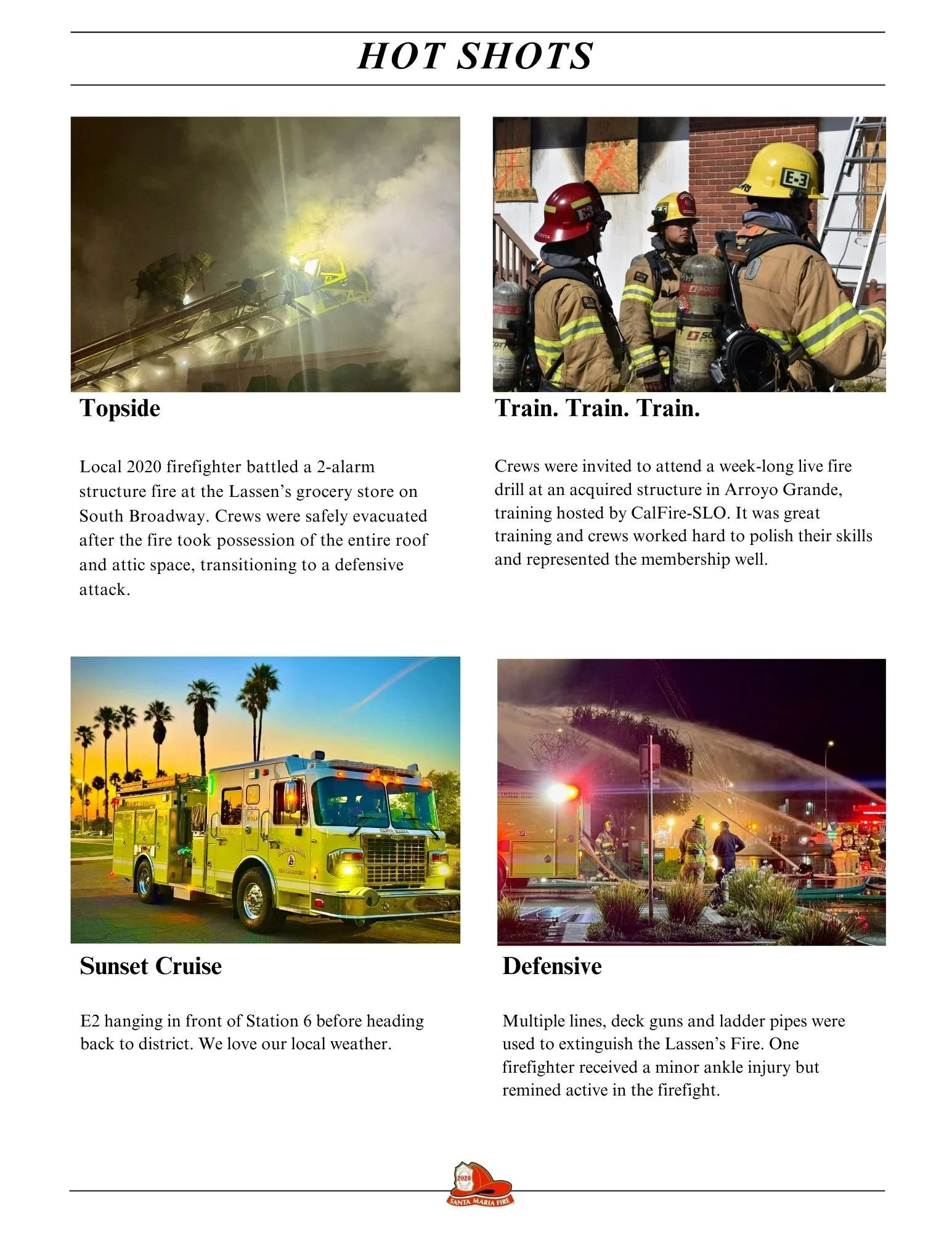 2025 May/June — Santa Maria Firefighters
