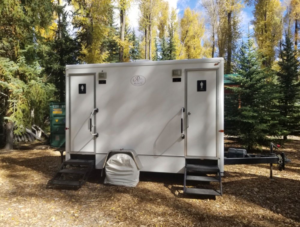 Two Stall Restroom Trailers — Royal Restrooms of Ohio