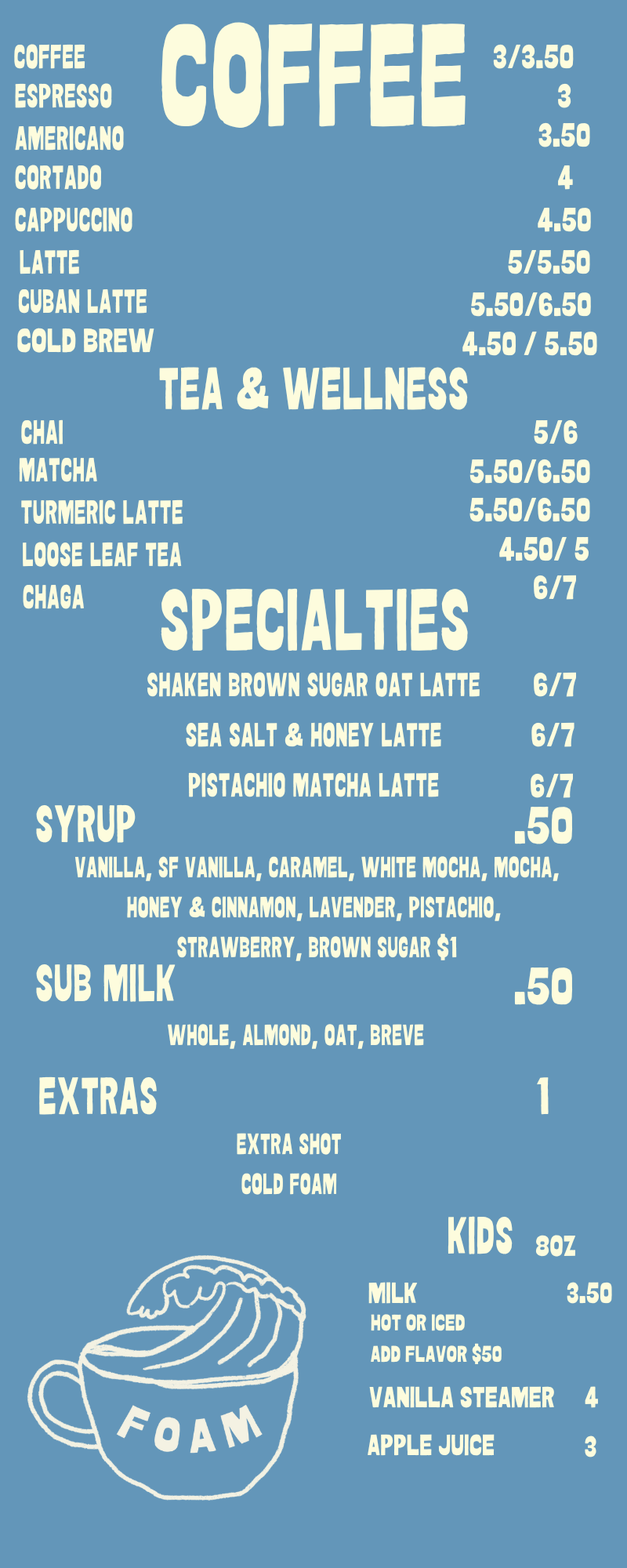 Menu — Your Site Title