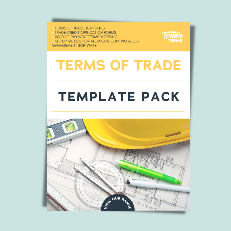 Terms and Conditions for NZ Trades Businesses — Tradie Terms® | Terms ...