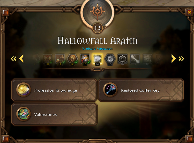 Comprehensive Hallowfall Arathi Renown Guide | World of Warcraft ...