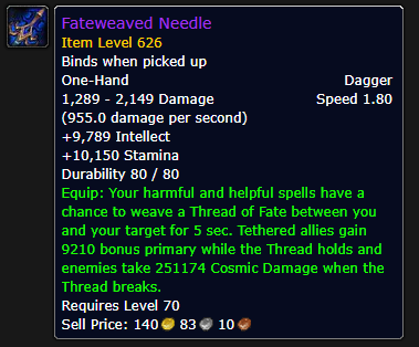 How to Acquire Fateweaved Weapons - Potential Best in Slot Caster ...