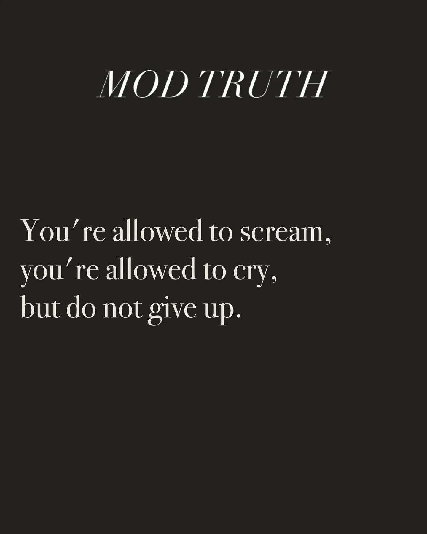 Mod Life: It's not midlife. It's MOD life.