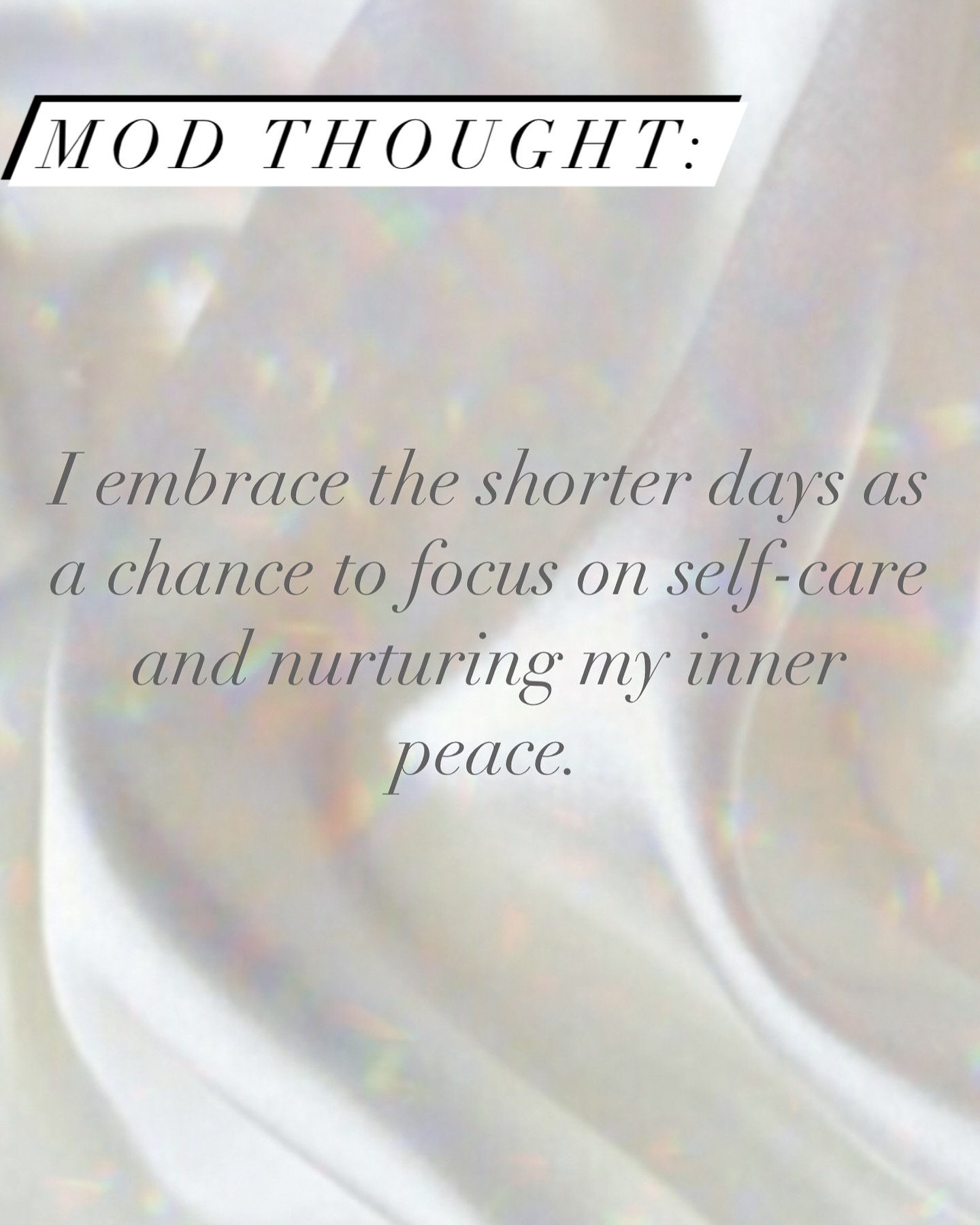 Mod Life: It's not midlife. It's MOD life.