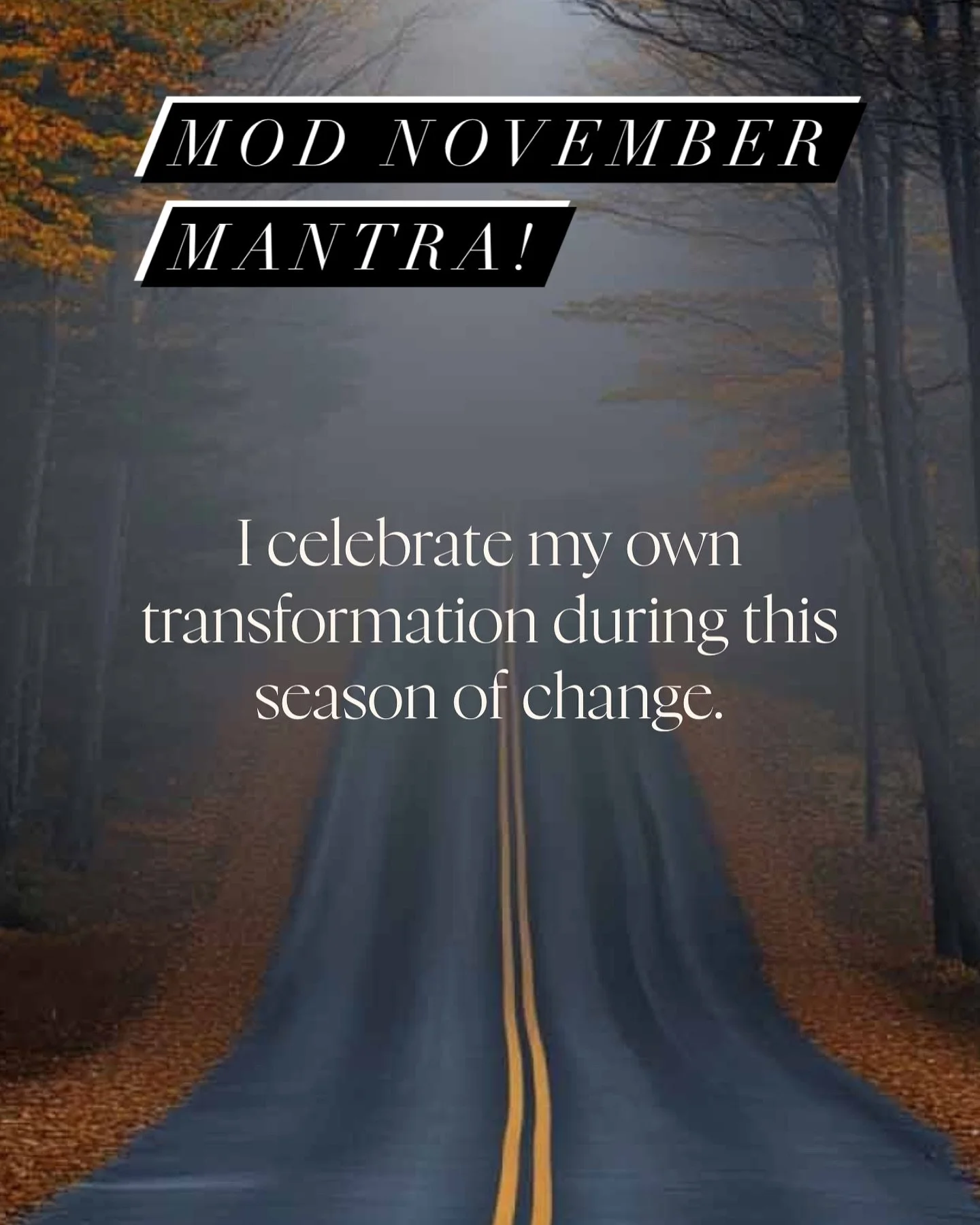 Mod Life: It's not midlife. It's MOD life.