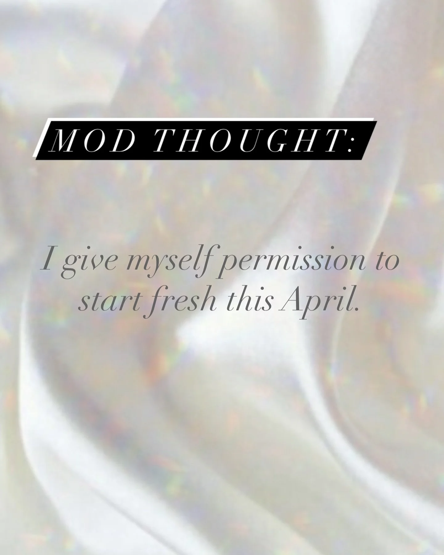 Mod Life: It's not midlife. It's MOD life.