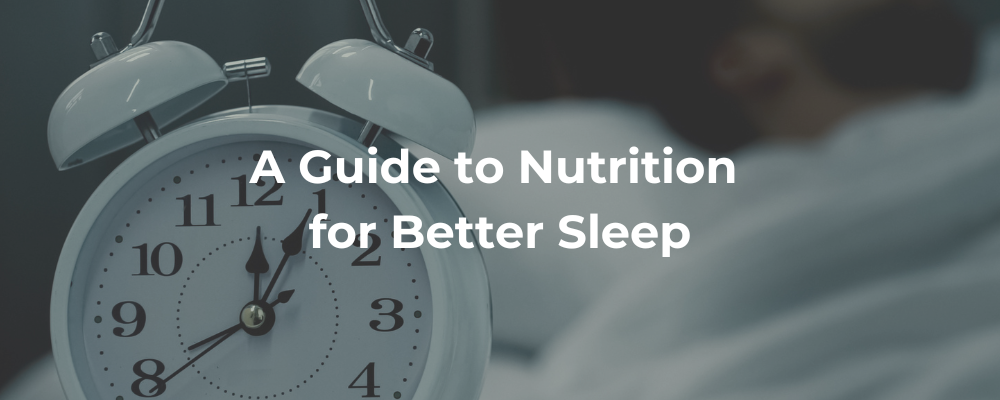 A Guide To Nutrition For Better Sleep — Luke Hall Nutrition