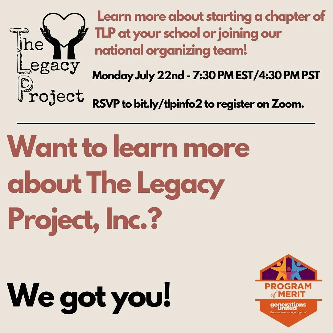 The Legacy Project, Inc.