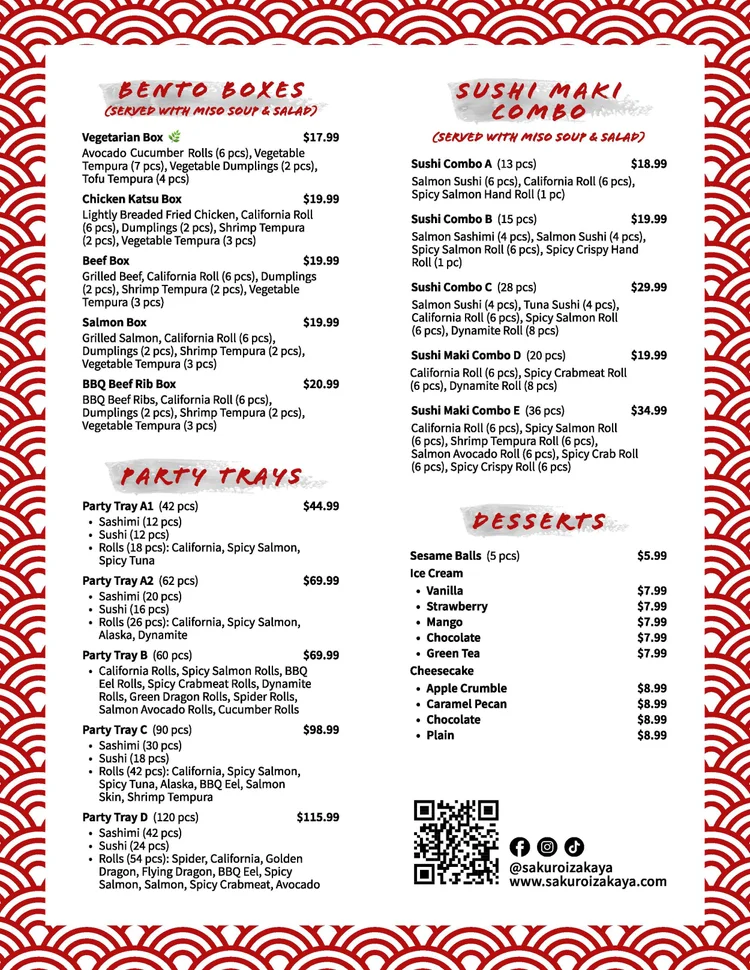 All You Can Eat | Sakuro Izakaya Asian Restaurant & Diner