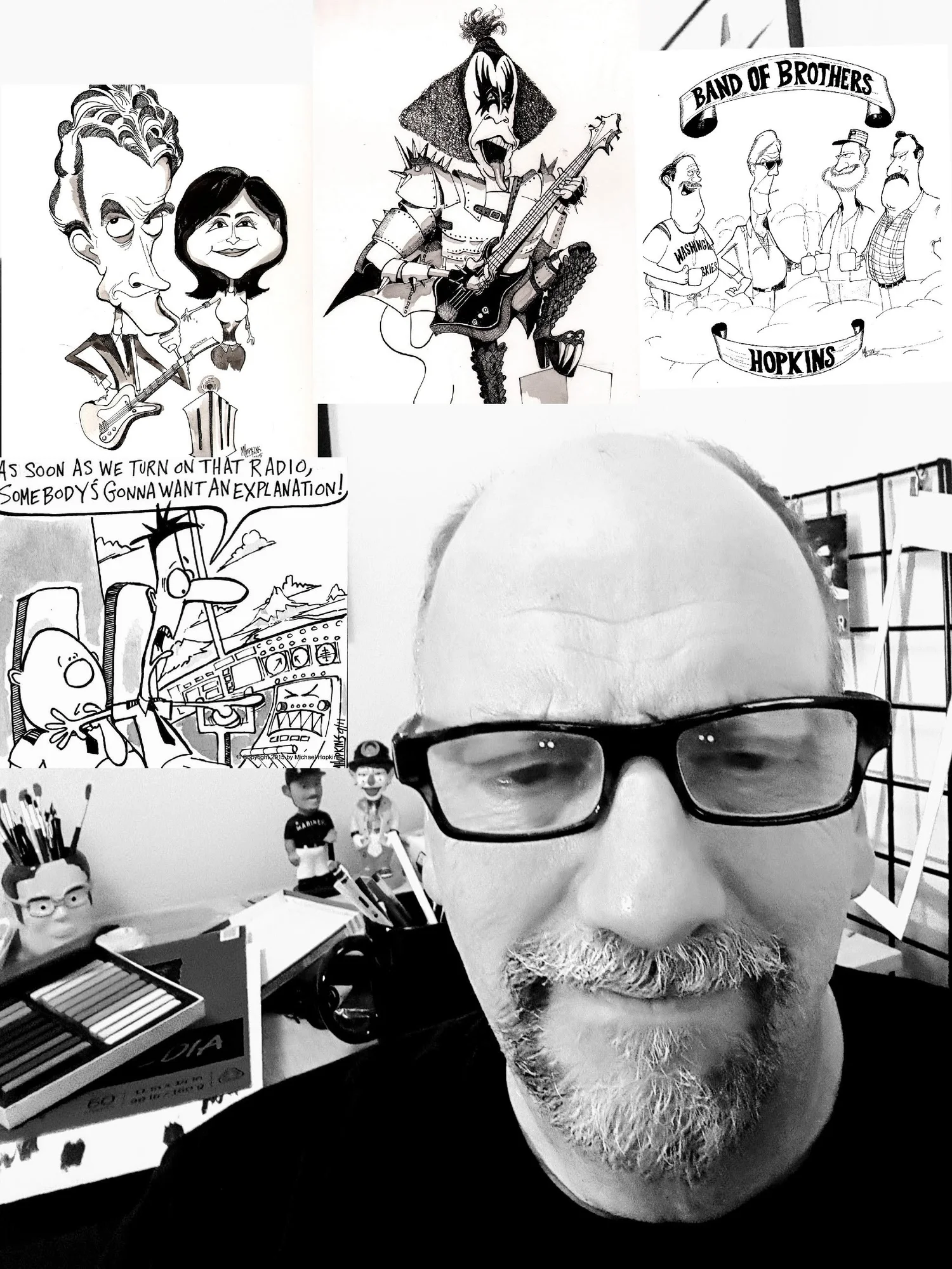 Michael Hopkins Cartoons