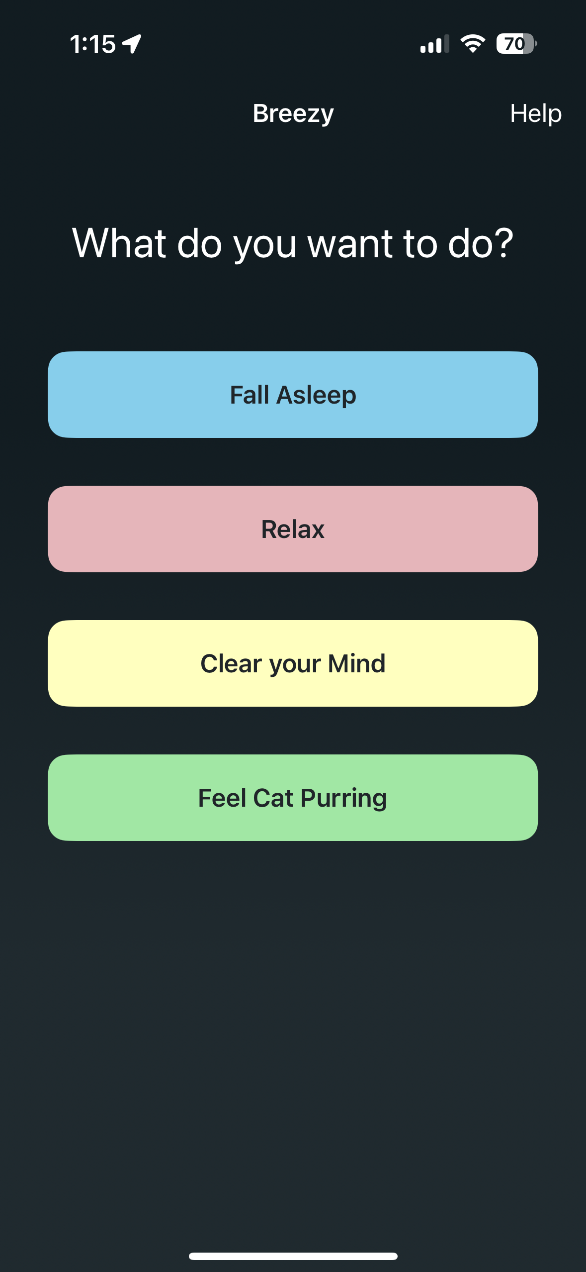 Breezy: Mindful Vibrations
