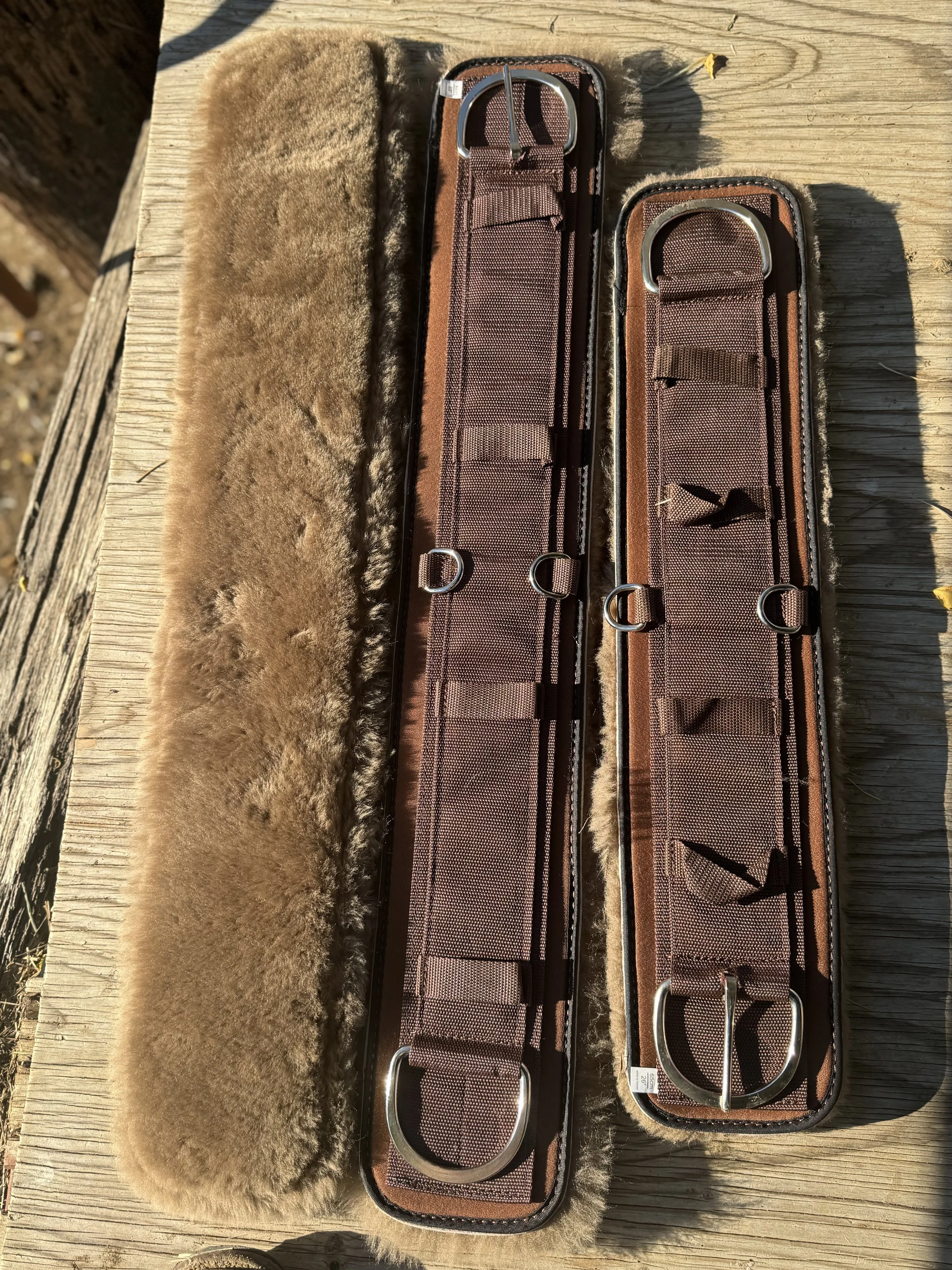 MERINO SHEEPSKIN LINED GIRTH COVERS — Australian Stock Saddle Company ...