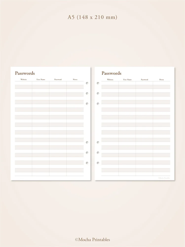 Printable Time Log - Track Your Daily Activities — Mocha Printables