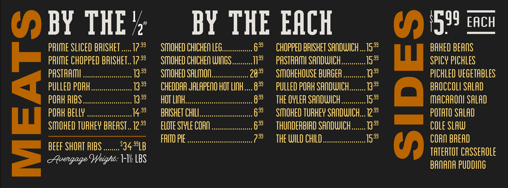 Menus | BBQ | Beer | Cocktails — Green Street Smoked Meats
