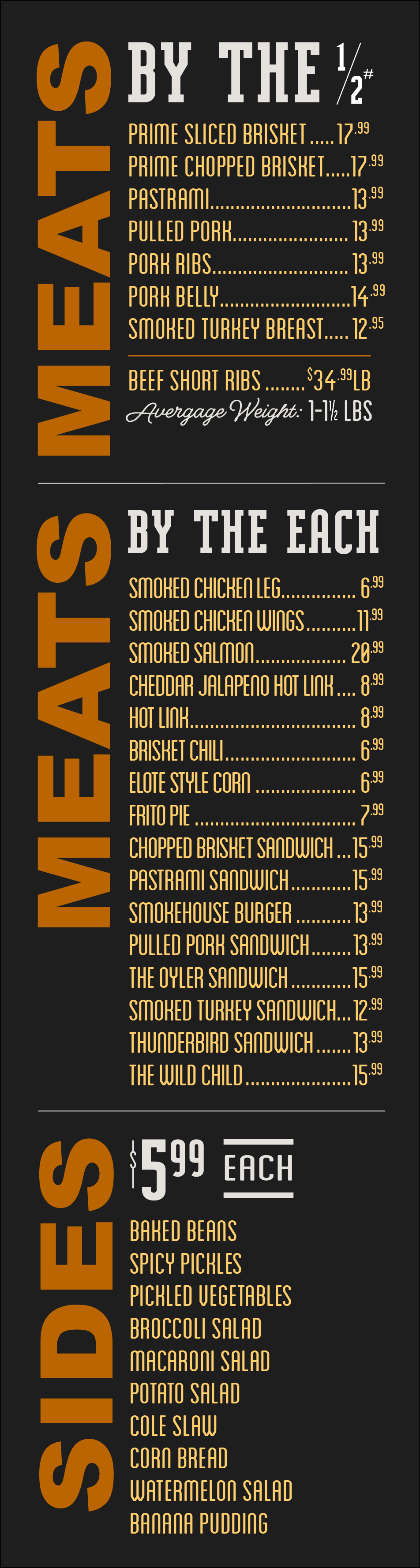 Menus | BBQ | Beer | Cocktails — Green Street Smoked Meats