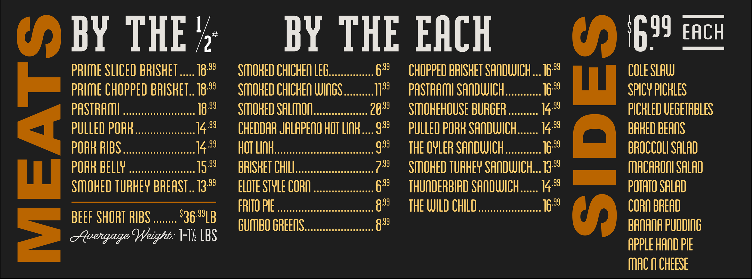 Menus | BBQ | Beer | Cocktails — Green Street Smoked Meats
