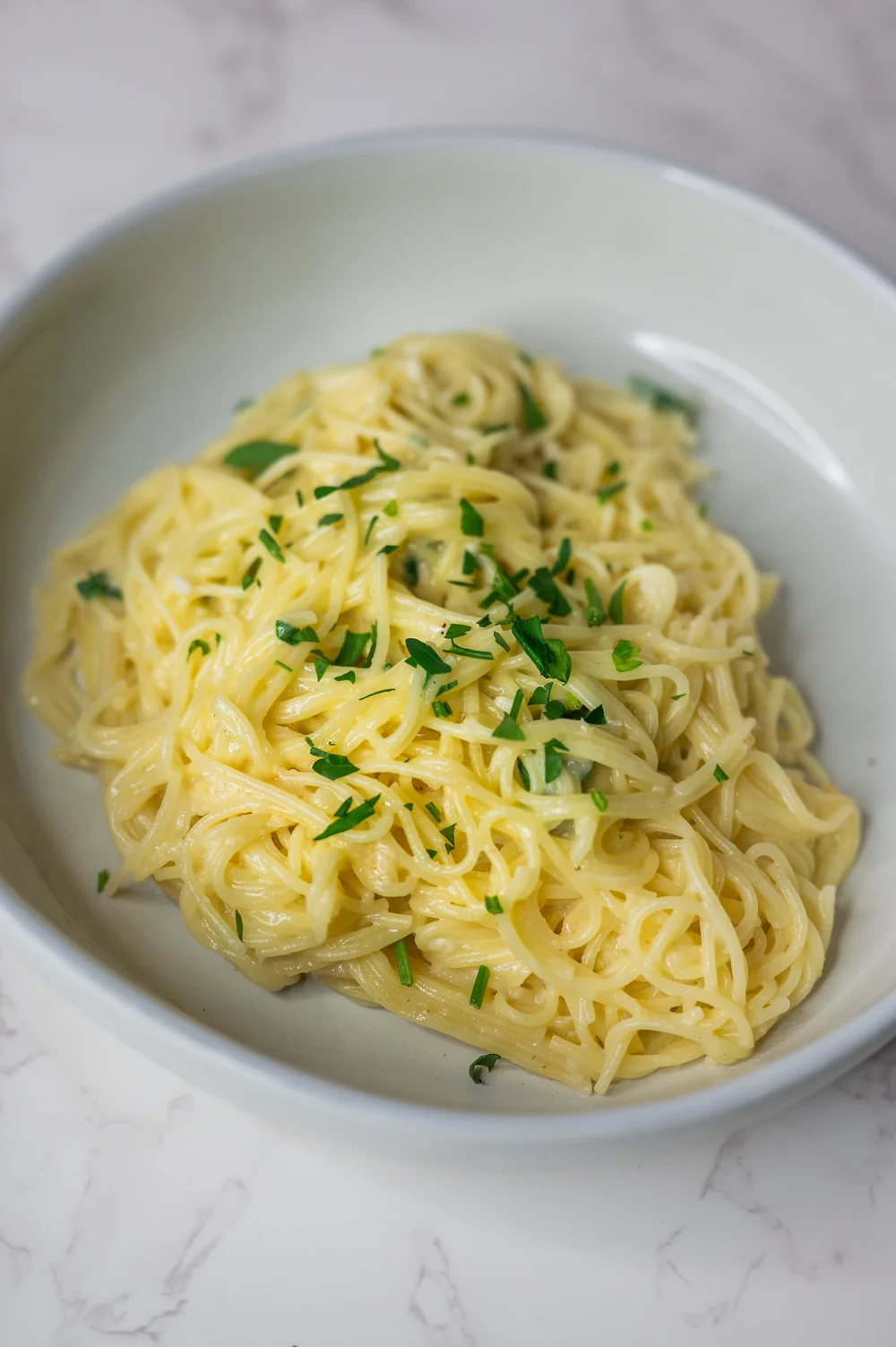 Creamy Garlic Parmesan Pasta Recipe — CookSnapBake.com
