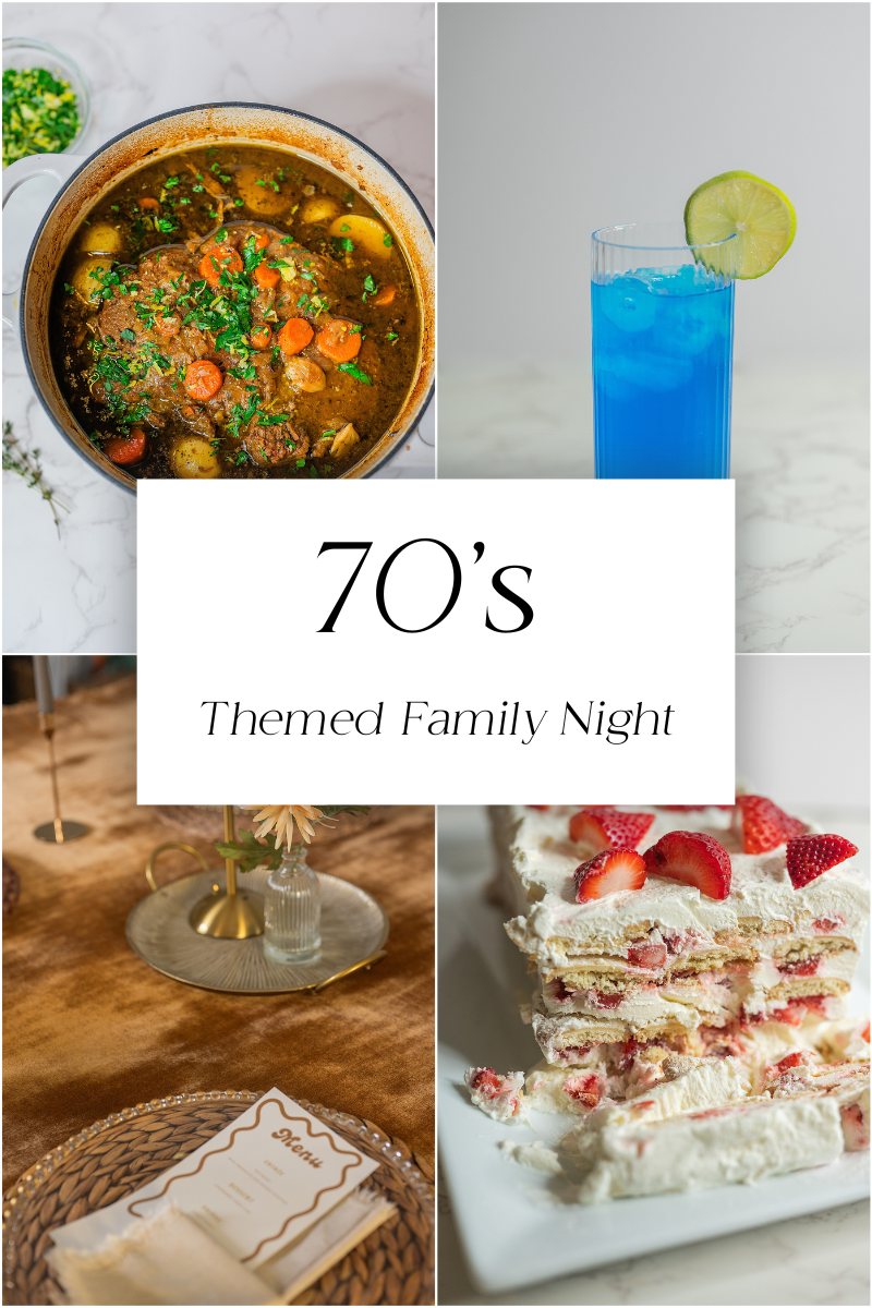 A Groovy 70s-Themed Dinner Night: Tie-Dye, Classic Eats, and Scooby-Doo ...