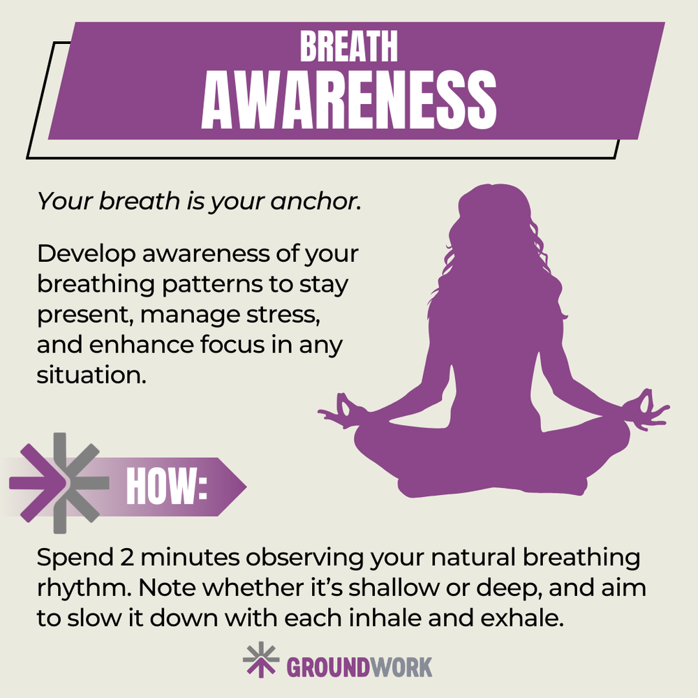 Breath Awareness — GroundWork