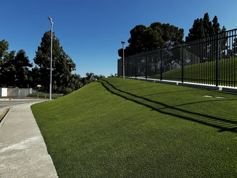 Turf Slope — Genesis Floor Covering Inc.