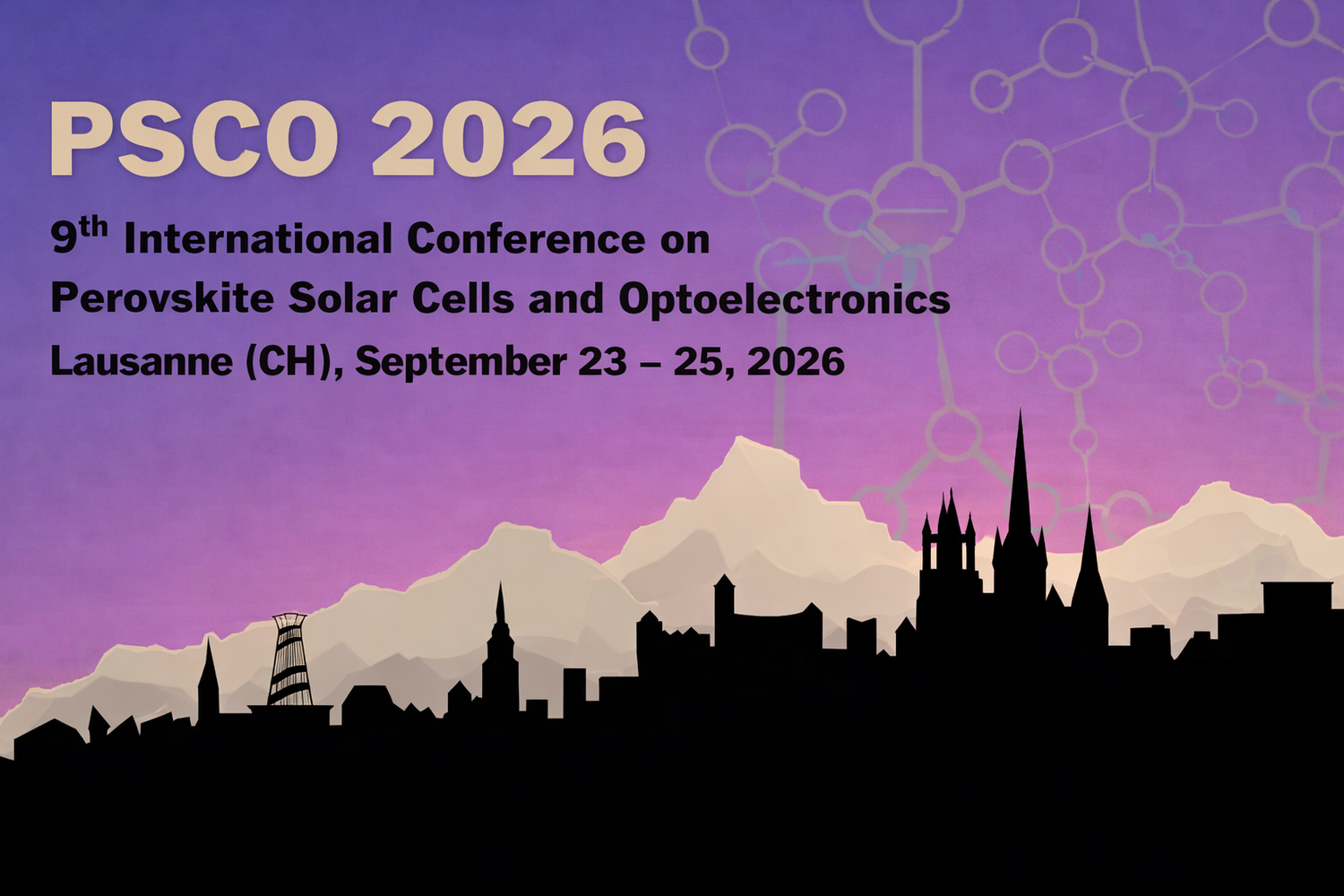 PSCO 2026 | International Conference on Perovskite Solar Cells ...