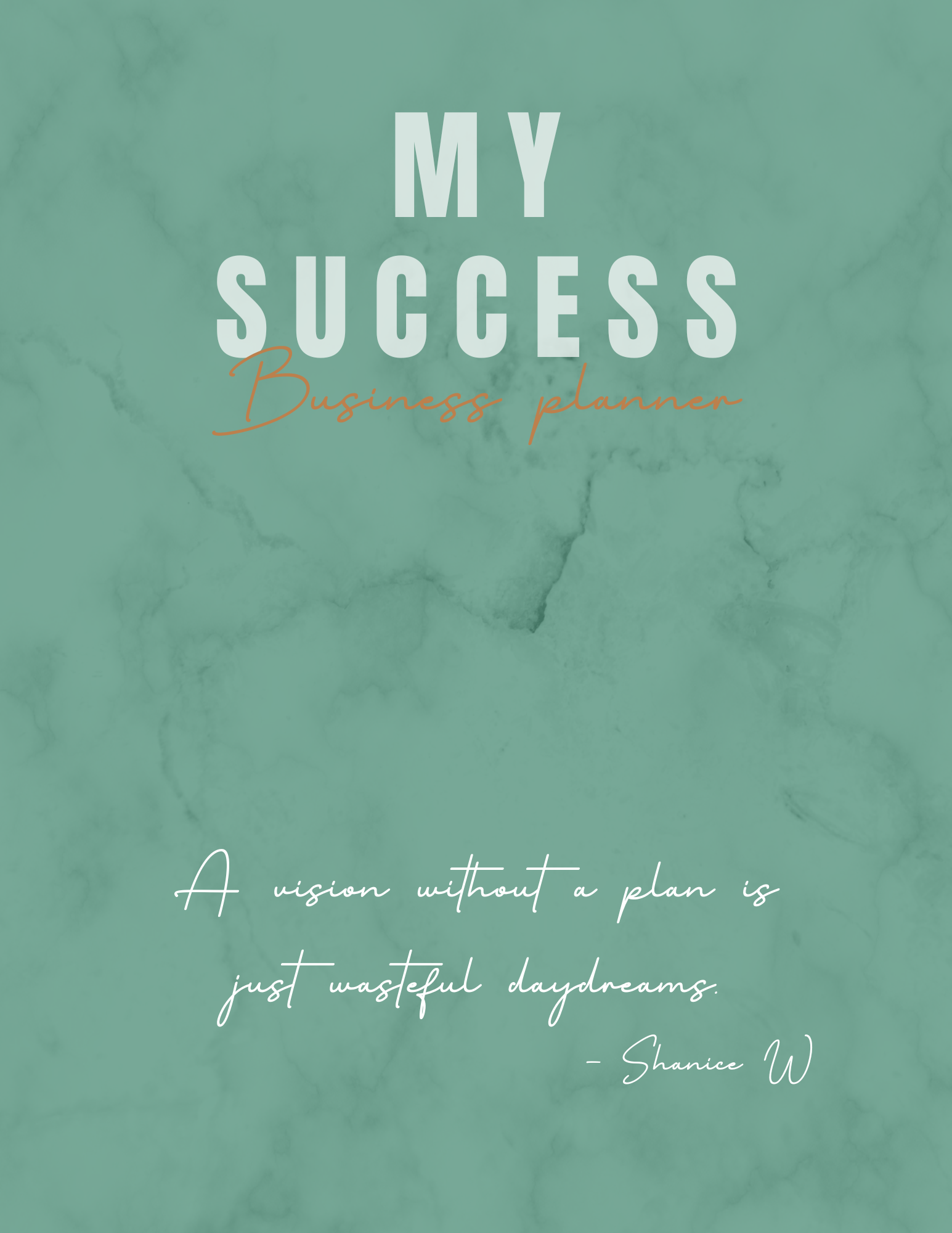 My Success Business Planner (printable) — Soul Movement Success