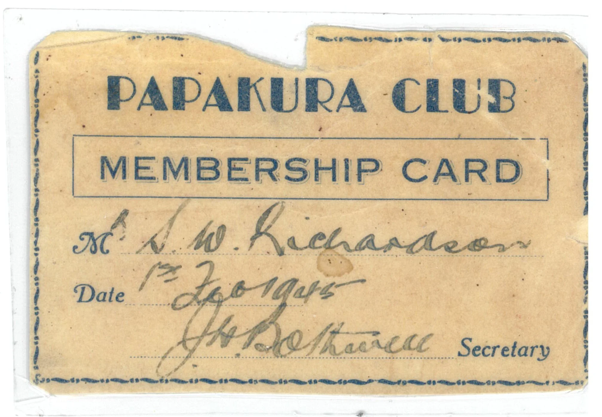 History — Papakura Club Inc.