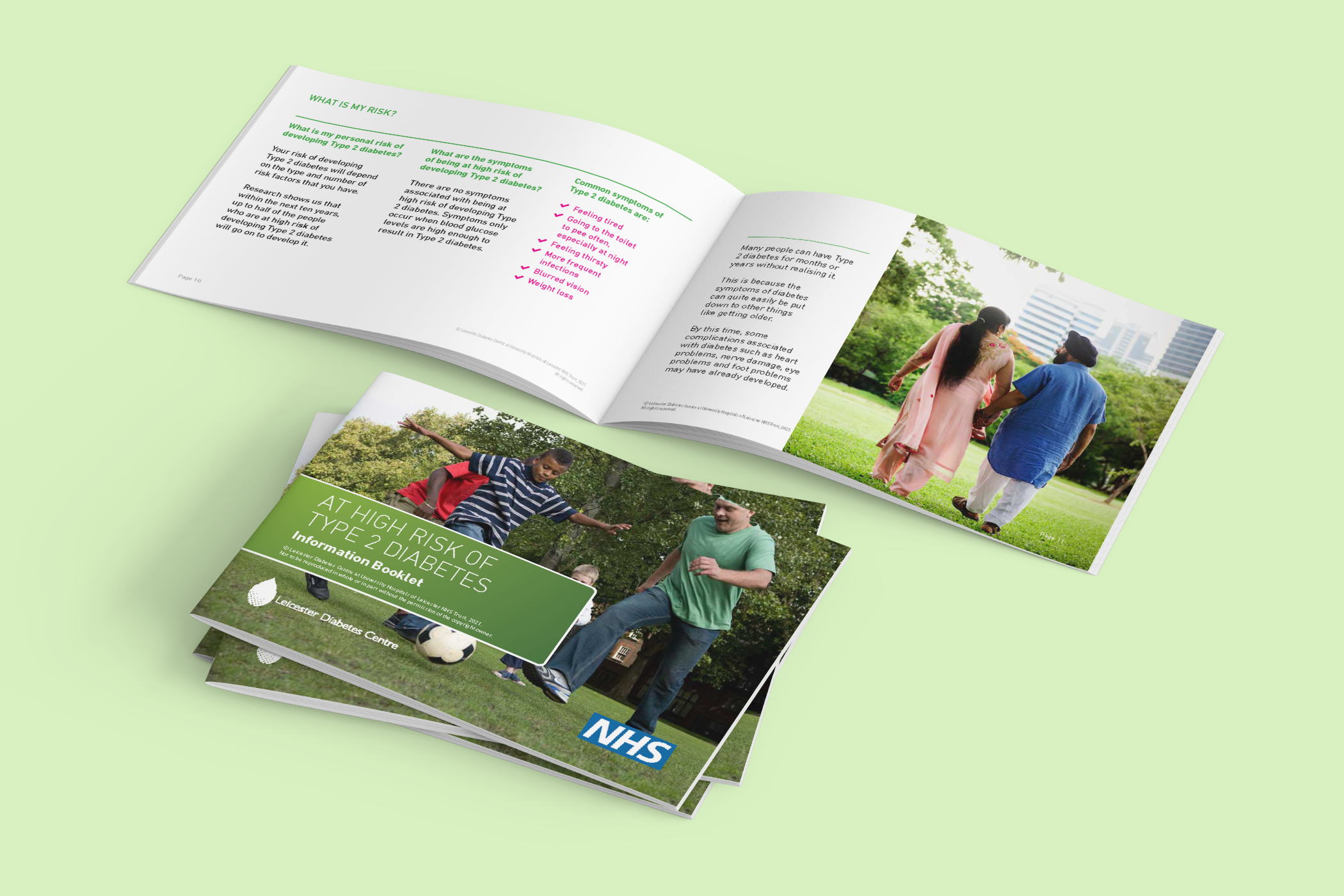 At High Risk Booklet | Manage Your Risk — Leicester Diabetes Centre