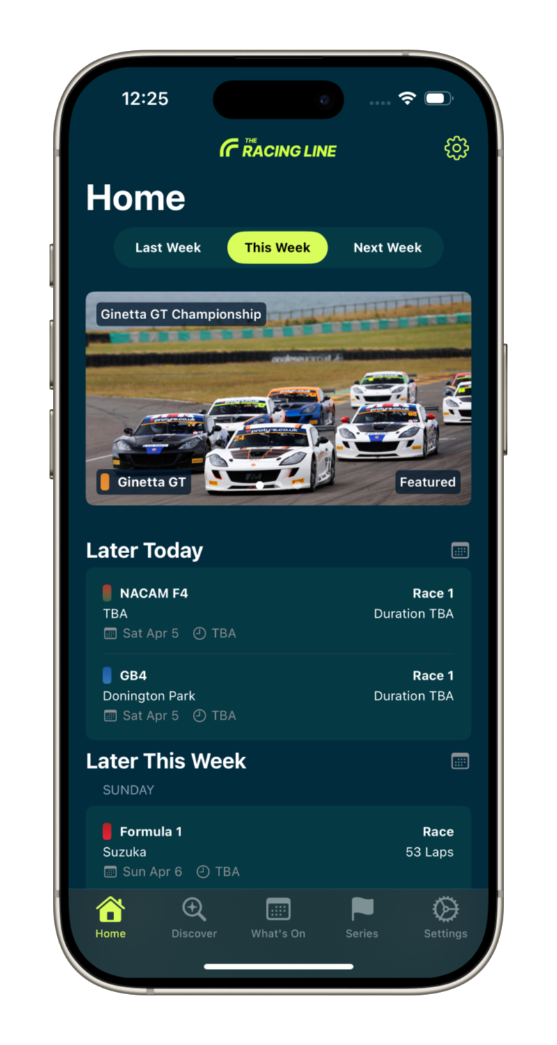 The Racing Line | Live Motorsport Streams