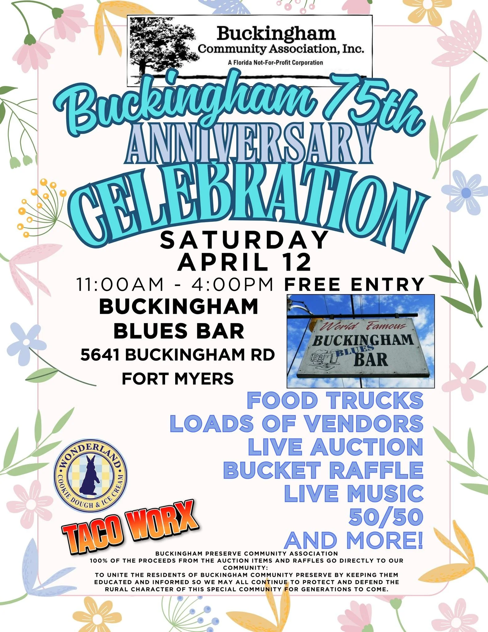 Upcoming Events — Buckingham Blues Bar