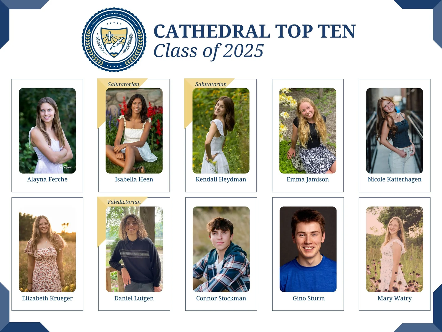 Congratulations Cathedral Class of 2025! — Catholic Community Schools