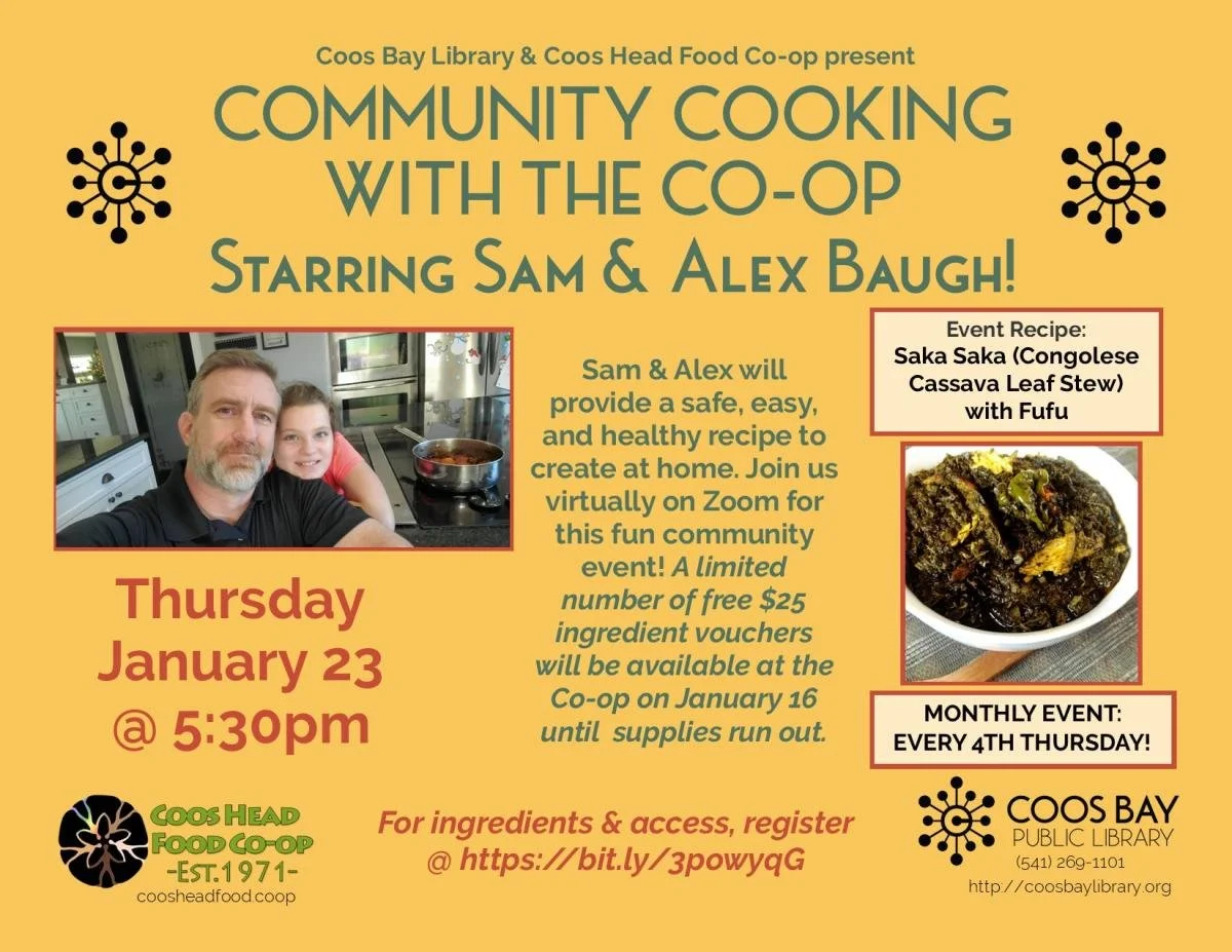 Community Cooking with the Co-op — Coos Head Food Co-op