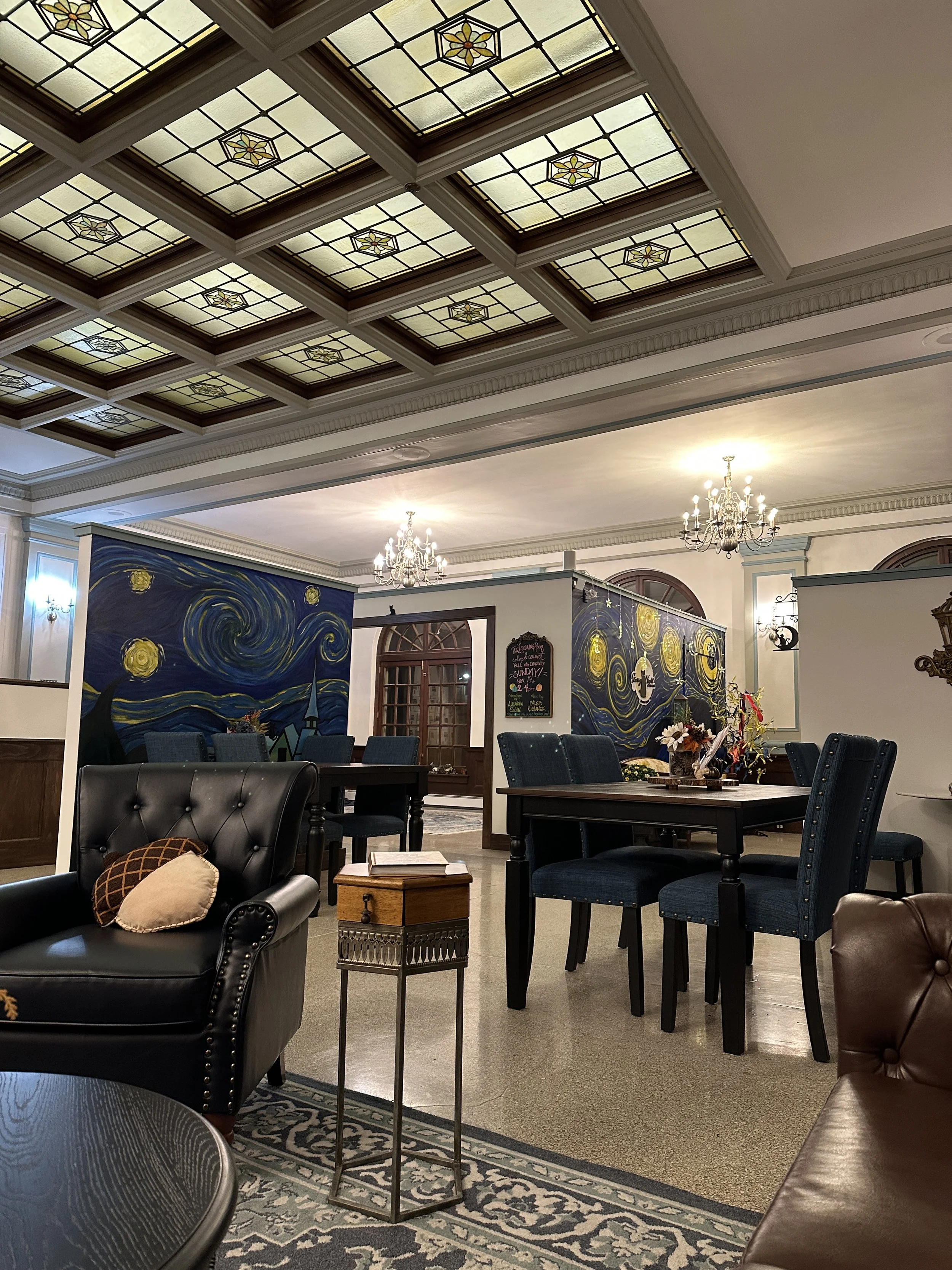 Starry Night Cat Cafe Stevens Point WI Late Night Coffee House