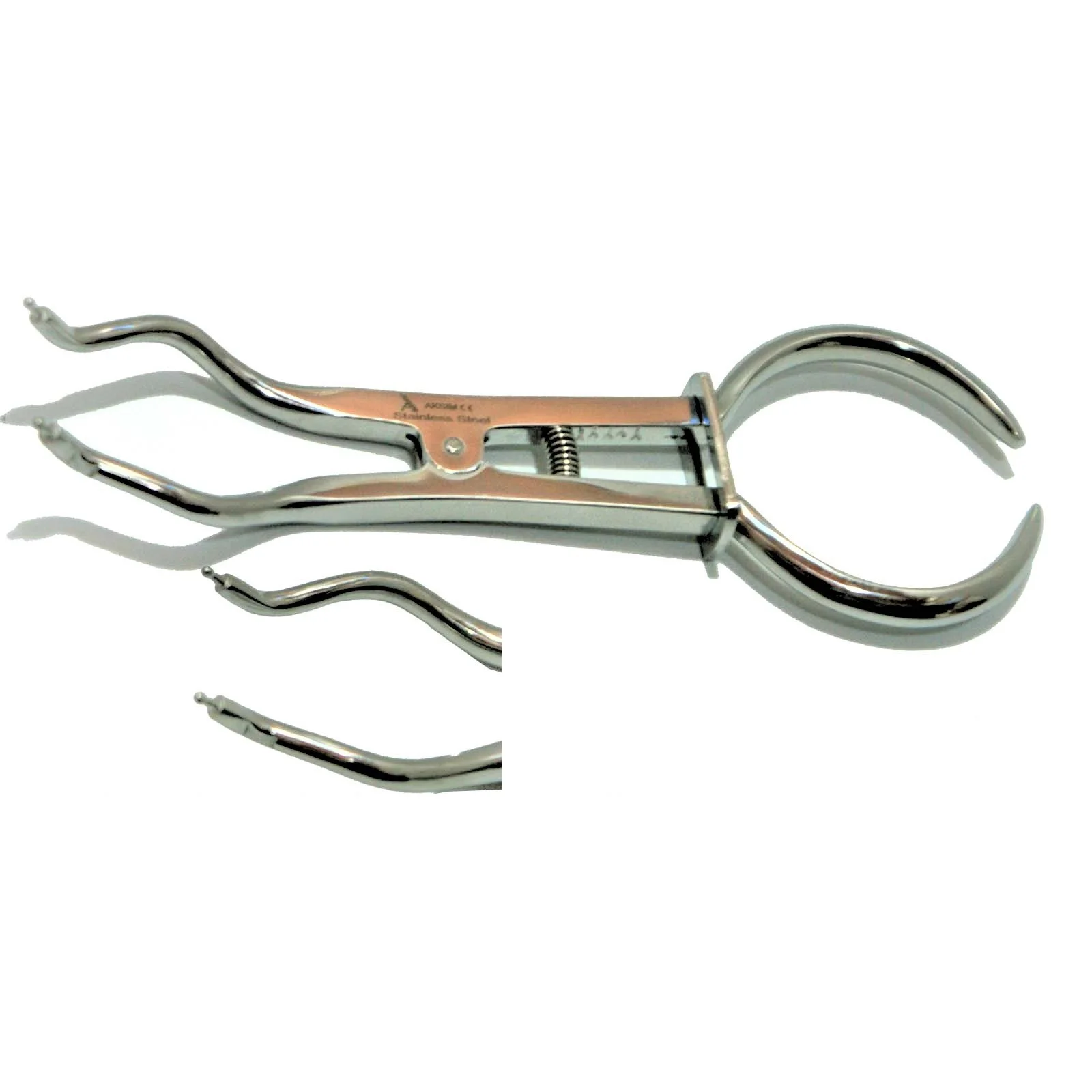 Palmer Brewer Rubber Dam Forceps 17cm — Aksim Surgical Ltd