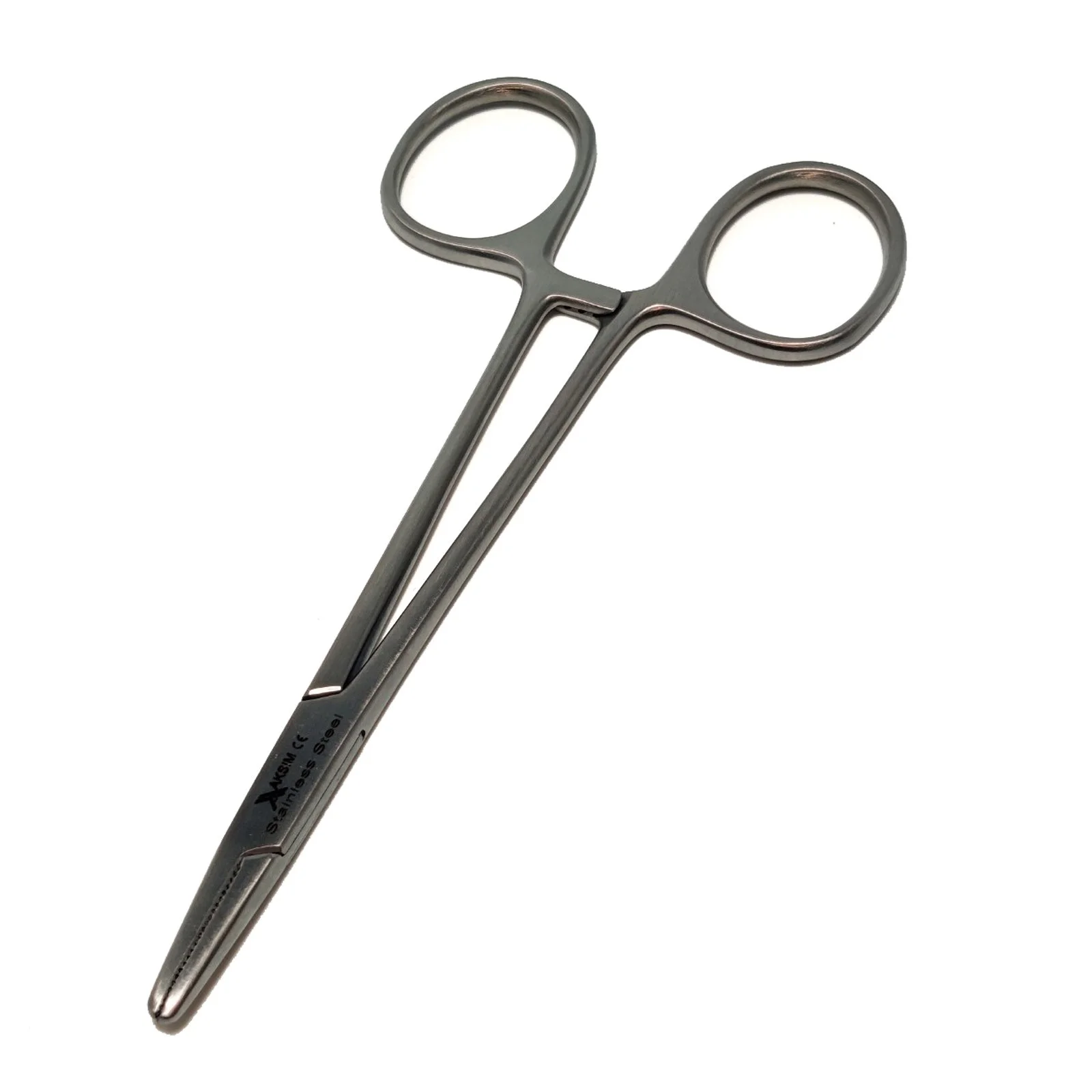 Fickling Tissue Forceps 1x2 Teeth Curved 18cm — Aksim Surgical Ltd