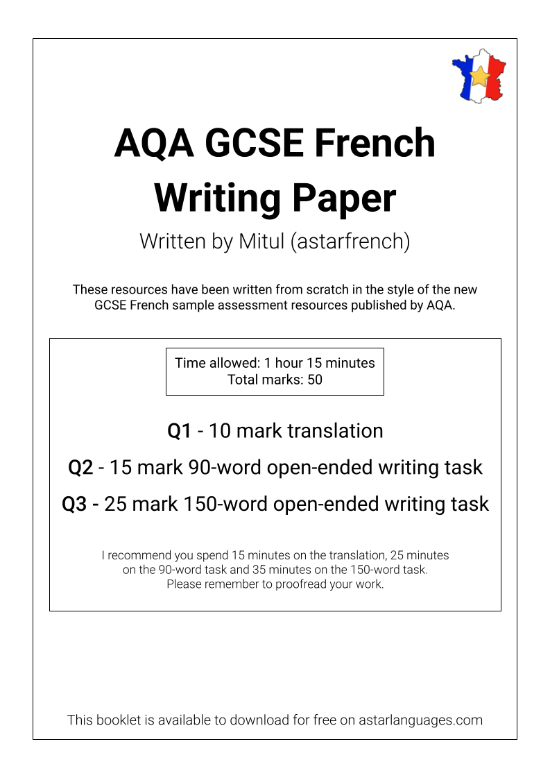 astarlanguages — GCSE French