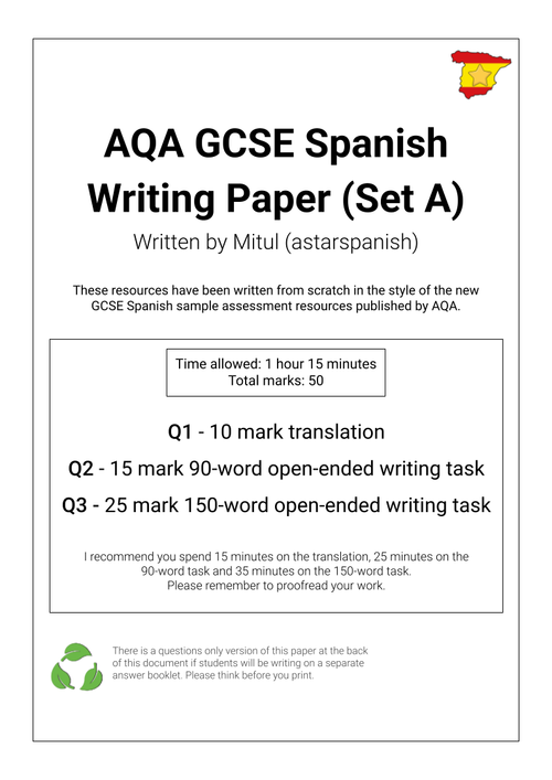 astarlanguages — GCSE Spanish